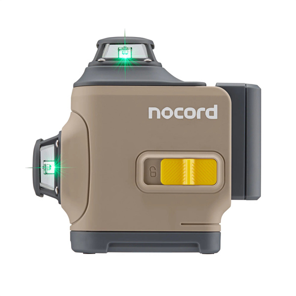 Купить Уровень лазерный Nocord, 3х360, без аксессуаров в сумке, зеленый ...