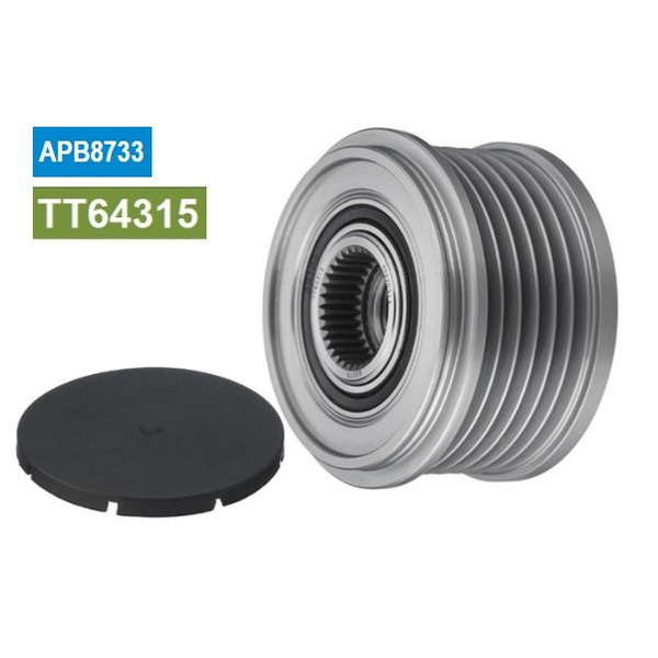 Шкив обгонный генератора APB8733, TT64315, 238733, 333136, тип - БОШ ...