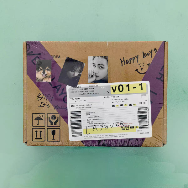 CD Альбом (BTS) V - Layover Solo /(PURPLE.VER)- - купить по низким ...
