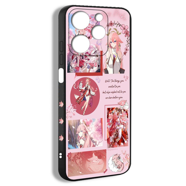 чехол для смартфона Подходит для Tecno Spark 10 Pro мико геншин ведьма