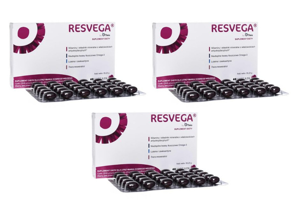 ресвега 60 капсул - resvega 60 капсул. 3 шт купить на OZON по низкой ...