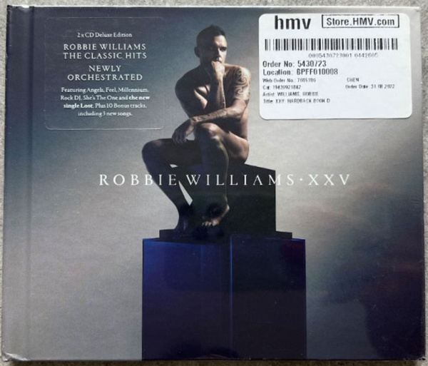 CD Музыка CD Robbie Williams - XXV 2 x CD, Album, Deluxe Edition ...