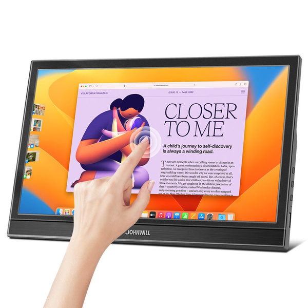 Монитор JOHNWILL HD 1366*768 С сенсорной функцией 11.6" - купить по ...