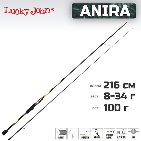 Спиннинг Lucky John Anira., от 8 гр купить по выгодным ценам в интернет ...