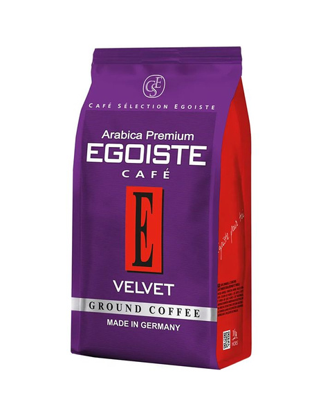 Кофе молотый Egoiste Velvet, 200 гр - купить с доставкой по выгодным ...