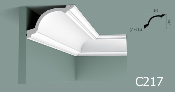 Карниз потолочный Orac Decor C217 купить с доставкой по выгодным