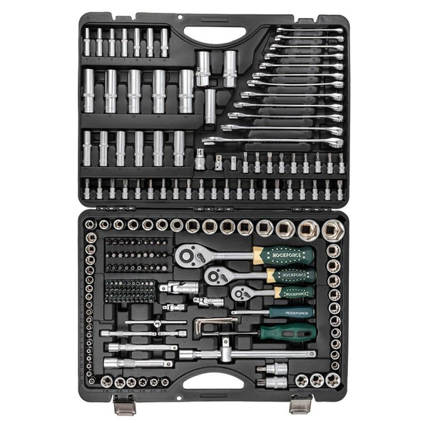 Набор инструментов RockForce 216 предметов (1/4", 3/8", 1/2") RF-38841 ...