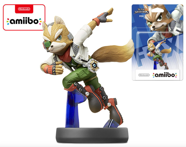 Фигурка Амибо ФОКС Amiibo FOX Super Smash Bros. купить на OZON по ...