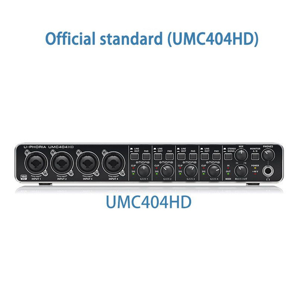 Звуковая карта Behringer UMC404HD купить по выгодной цене в интернет ...