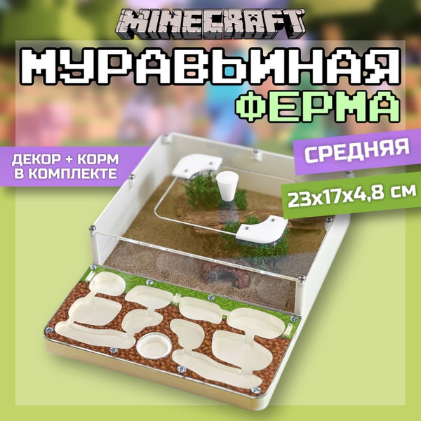 Средняя гипсовая муравьиная ферма AntBerry купить на OZON по низкой ...