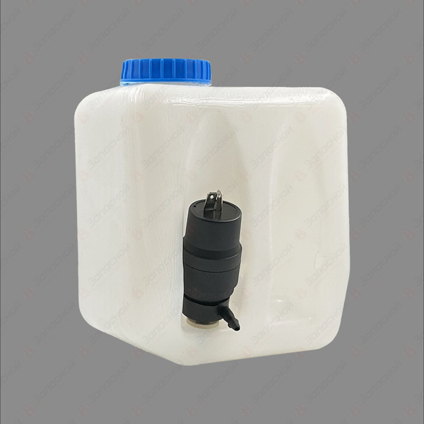 Бачок омывателя для ГАЗ ГАЗель 3302, ПАЗ с боковым насосом в СБОРЕ 12В ...