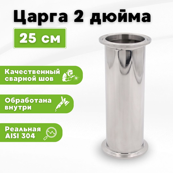 Царга кламп 2 дюйма, 25 см (250 мм) - купить с доставкой по выгодным ...