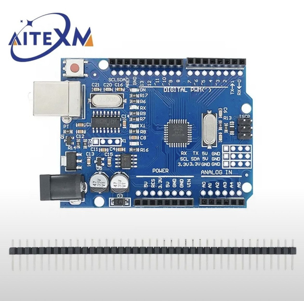 Плата разработки Arduino Uno R3 Atmega328p купить с доставкой по