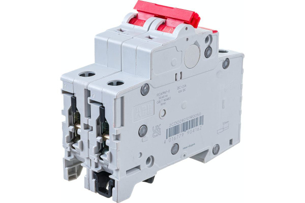 Абсолютно новыйРубильник модульный ABB 2-полюсный SD202/25 рычаг красный - купить с доставкой по ...