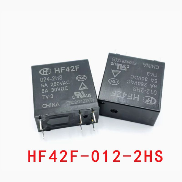 Реле HF42F JZC-42F 12VDC 5A (HF42F-012-2HS) - купить с доставкой по выгодным ценам в интернет ...