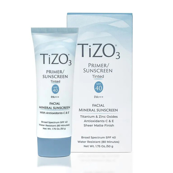 Крем солнцезащитный с оттенком TiZO3 SPF 40 Primer/Sunscreen 50 мл ...