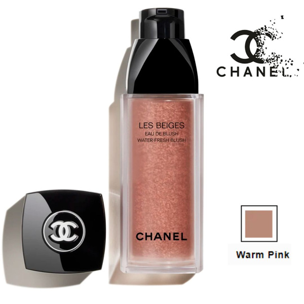 CHANEL LES BEIGES Жидкие румяна FRESH BLUSH, Warm Pink, теплый розовый ...