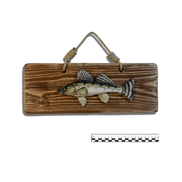 Украшение подвесное интерьерное Настенная статуэтка судака исп 7 купить по доступным ценам в