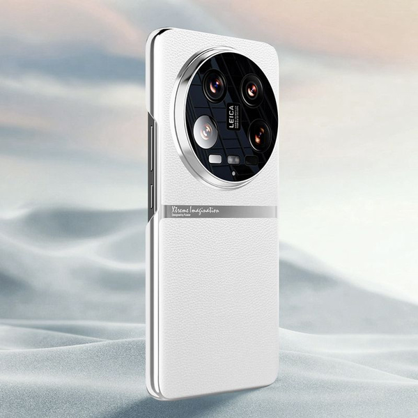 Модный дизайн из кожи Чехол Для Xiaomi 14 Ultra (Сяоми 14 Ультра ...