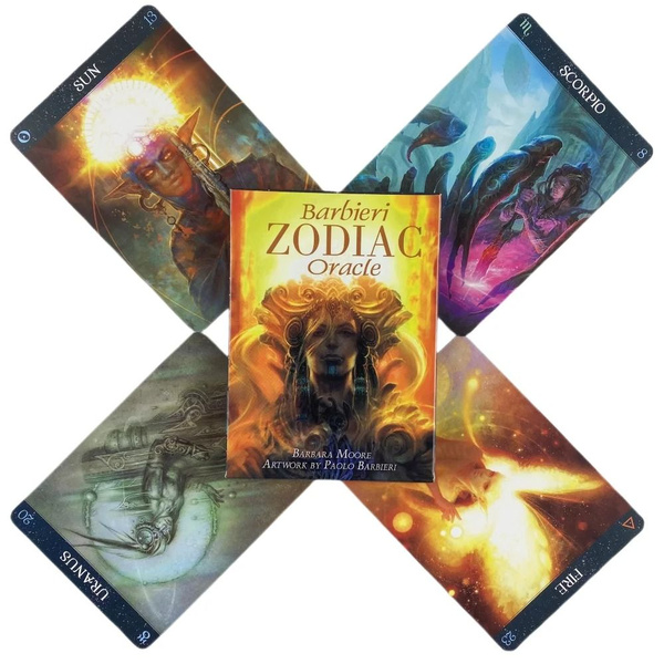 Карты таро Оракул Барбьери Зодиак/Barbieri Zodiac Tarot Cards Oracle ...