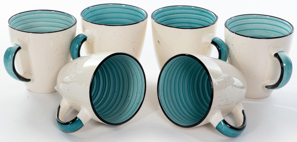 Кружка Lux Farfor "крапинка и полосы", 400 мл - купить по доступным ценам в интернет-магазине ...