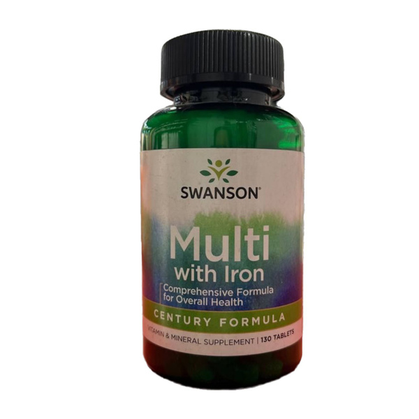 Swanson Multi with Iron, 130 таблеток - купить с доставкой по выгодным ...