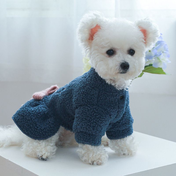 Платье для собак мелких пород и кошек Arnydog "Bady" синее, XL (40см ...