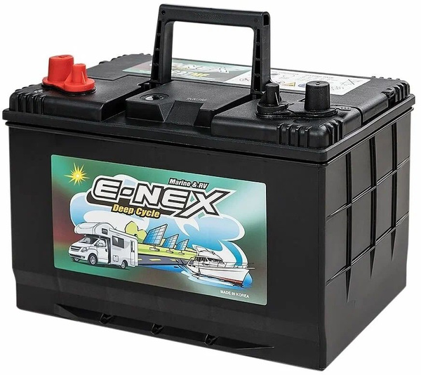 Аккумулятор для водной техники Atlas Аккумулятор лодочный E-NEX MARINE XDC27MF купить по ...