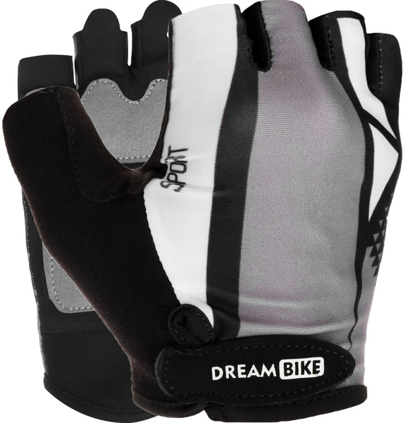 Перчатки велосипедные Dream Bike без пальцев с гелевыми вставками ...