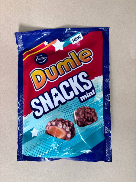 Fazer Dumle Snacks Шоколадные конфеты 100г - купить с доставкой по ...