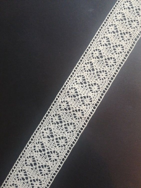 Кружево Mauri Angelo (Италия) 100% хлопок, 1 метр купить на OZON по ...