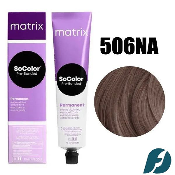 Matrix SOCOLOR Extra Coverage 506NA Крем-краска для зрелых волос Темный ...