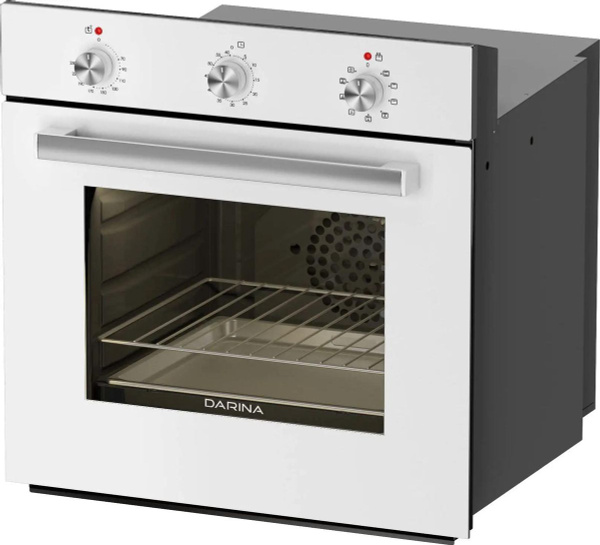 Духовой шкаф Darina 1U BDE 111 707 W, белый/белый купить на OZON по ...