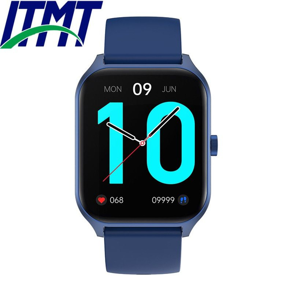 Купить смарт-часы ITMT P58, экран 1.96" - купить по низким ценам в интернет-магазине OZON ...