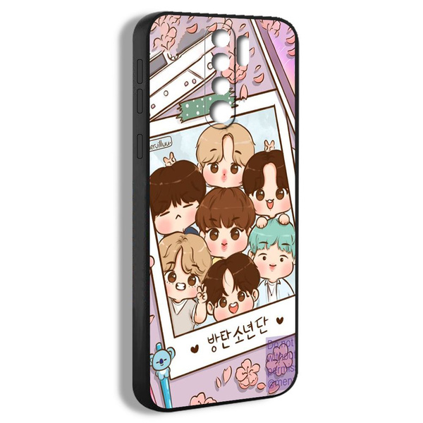 чехол для смартфона Подходит для Xiaomi Redmi Note 8 Pro БТС Рисунок ...