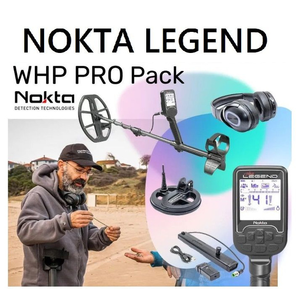Металлоискатель Nokta Makro Legend WHP PRO PACAGE LG30 (9''х12'') с беспроводными наушниками и ...