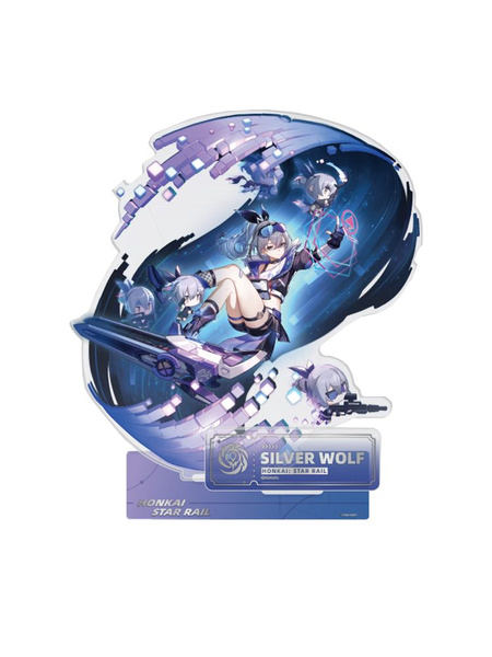 Акриловая фигурка Character Standee Nihility Silver Wolf 6975628249893 ...
