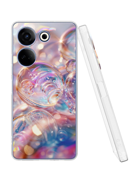 Силиконовый чехол Mcover для Tecno Camon 20/Camon20 Pro (4G) (Техно ...
