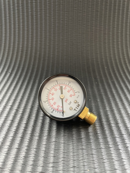 Манометр радиальный 6 бар TIM Y-50-6bar купить на OZON по низкой цене ...