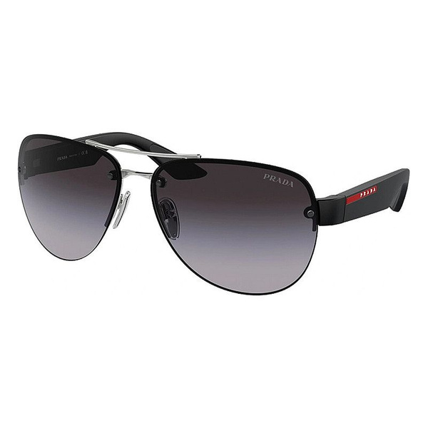 Солнцезащитные очки Prada Linea Rossa PS 55YS 1BC-09U D64, мужские ...
