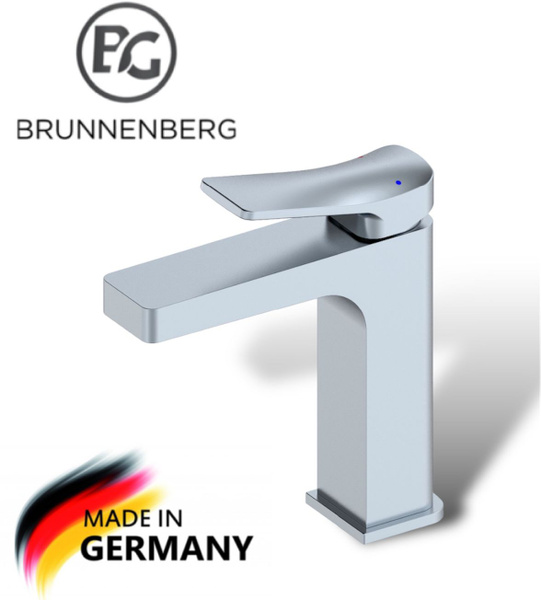 Смеситель BRUNENBERG для раковины 101 Латунь Гибкая подводка - купить ...