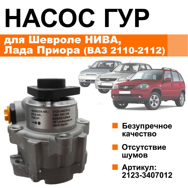 Вопросы и ответы о Насос гидроусилителя руля / ГУР / для Шевроле Нива ...