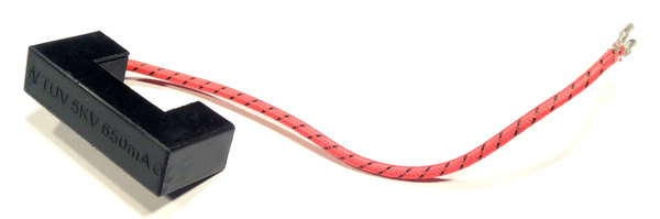 Характеристики Предохранитель высоковольтный TUV 5KV 650 mA в ...