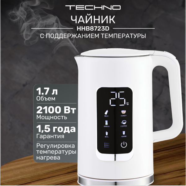 Купить электрический чайник TECHNO Чайник, Пластик по низкой цене ...