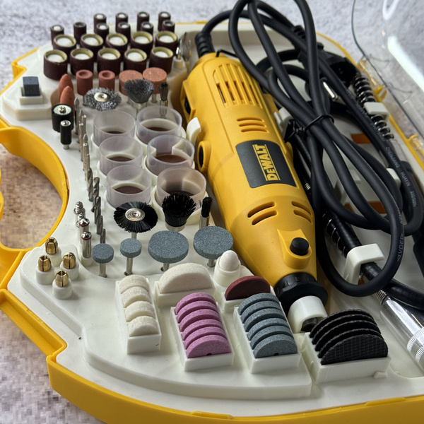 Гравер электрический DeWalt DWE886T с регулировкой скорости, 350W ...