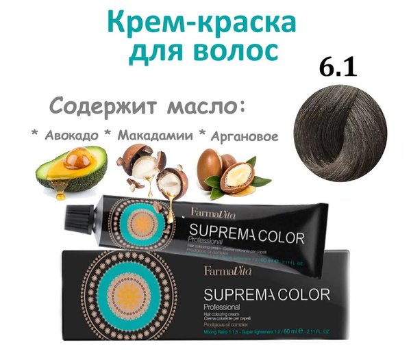 Farmavita Краска для волос, 60 мл - купить с доставкой по выгодным ...