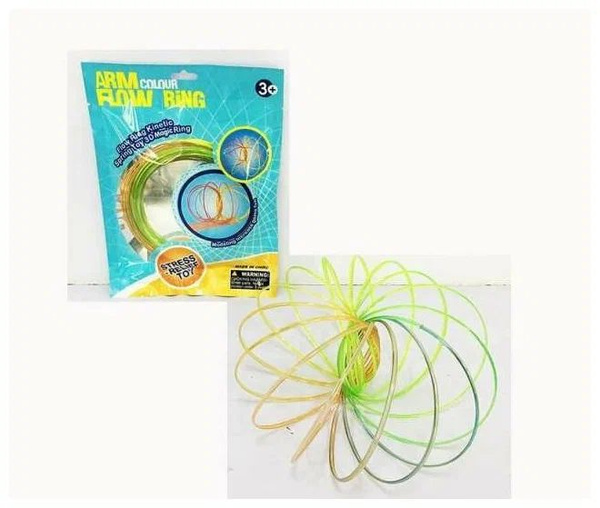 Игрушка-антистресс Junfa Кольцо "Magic Ring" разноцветное - купить с доставкой по выгодным ценам ...