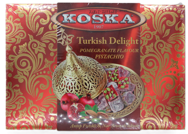 Koska Turkihs Delight Pomegranate Flavour Pistachio Рахат-лукум ...