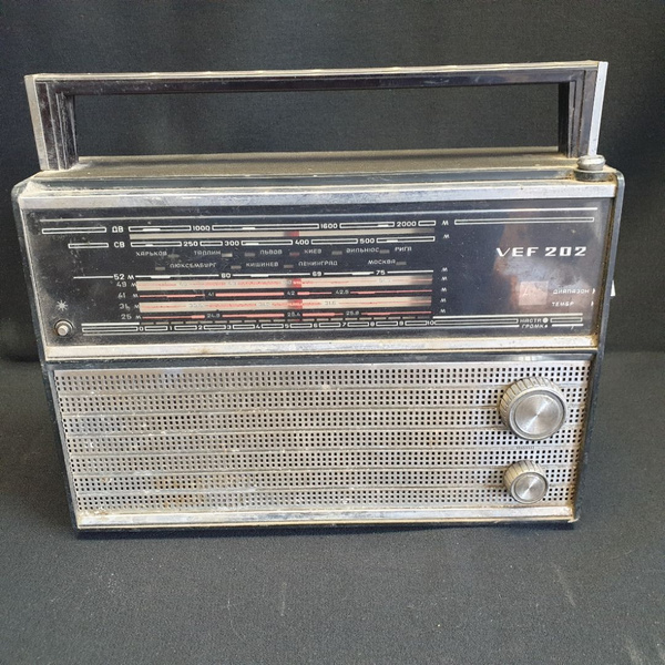 Характеристики Радиоприёмник VEF 202, СССР, работоспособность ...
