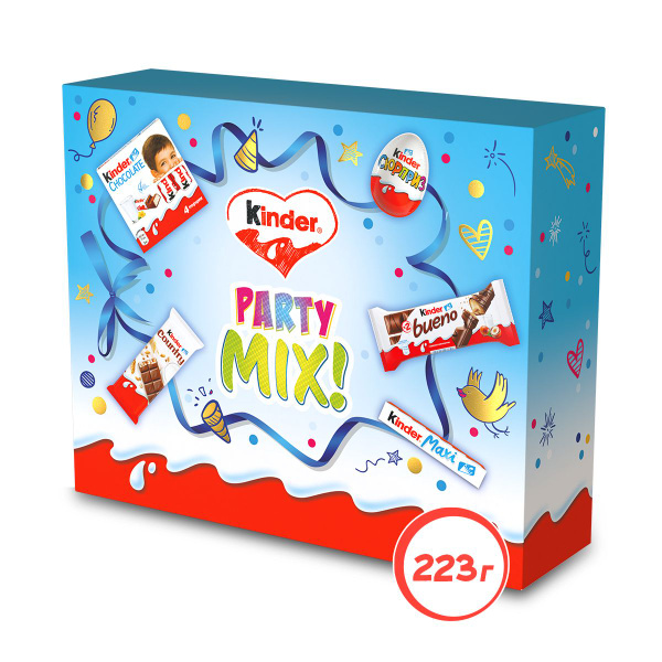 Подарочный набор для детского праздника Kinder® Party Mix (Пати Микс ...